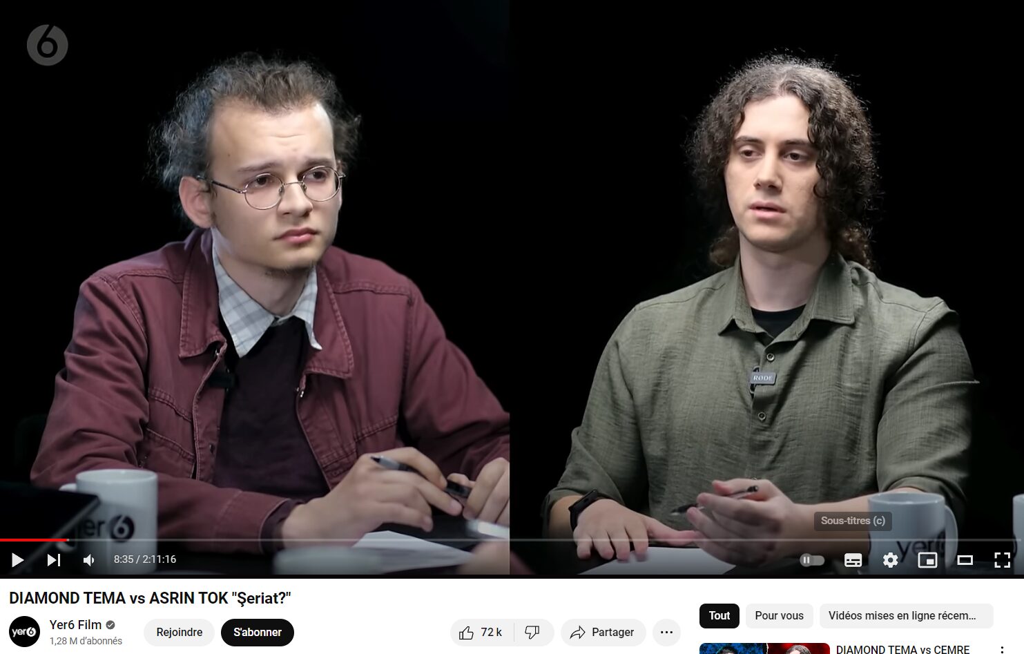 Le prix de la critique des religions : Diamond Tema – La Menace Théoriste